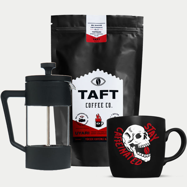 TAFT Coffee Co. | Dünyanın En Yüksek Kafeinli Filtre Kahvesi